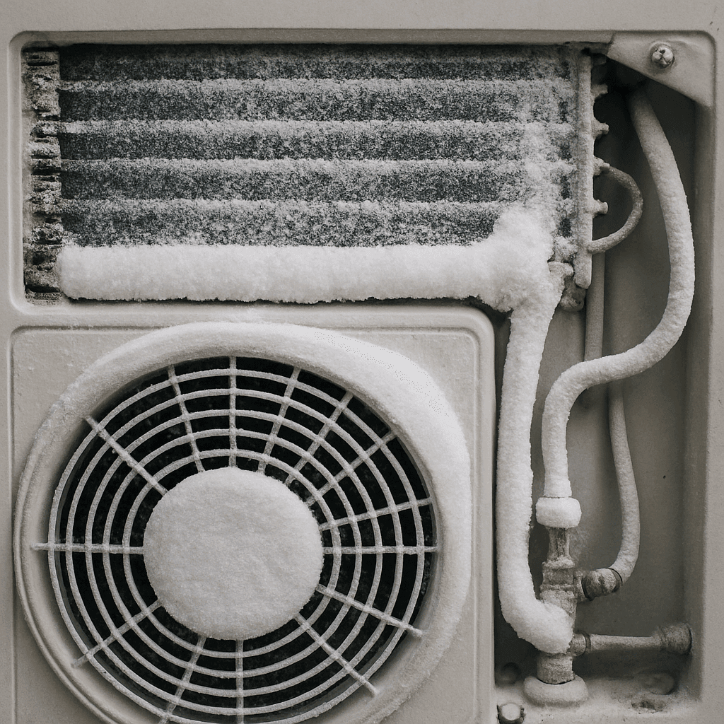 Ac Unit Freezing Up At Night